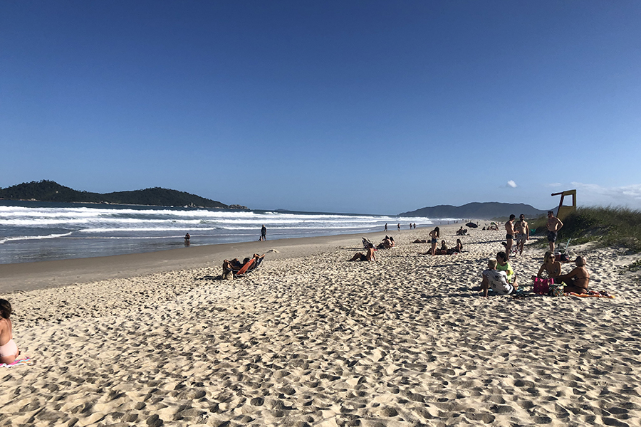 Praia do Campeche em Florianópolis (Santa Catarina)